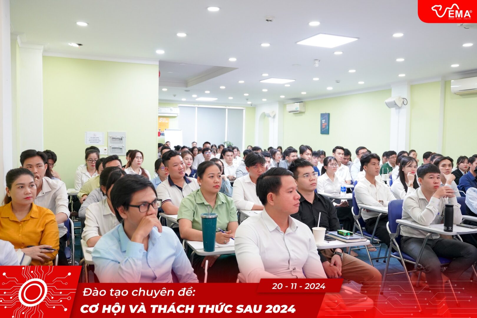 Buổi đào tạo chuyên đề: Cơ hội và thách thức sau 2024 - EMA GROUP