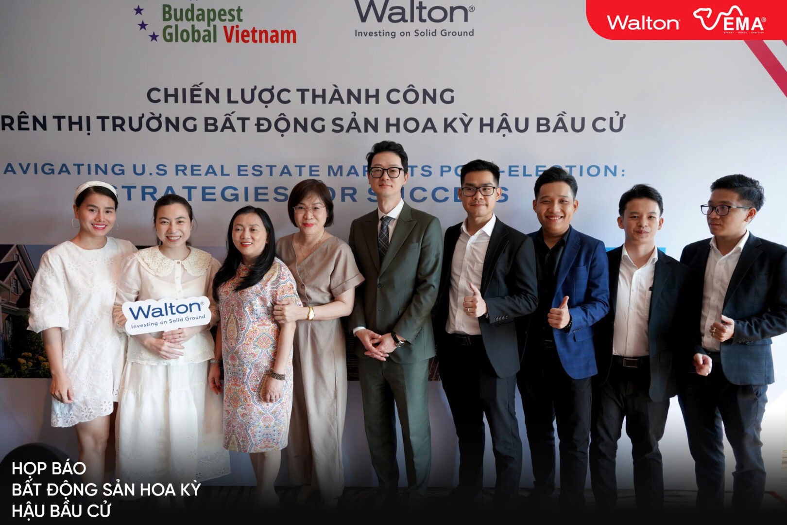 EMA Land tham dự họp báo quốc tế về phát triển bất động sản cùng Walton ...